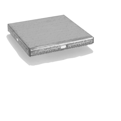 E-Box End Cap for 12 x 12 Wireway, Painted (E-Box 12-ECP ...