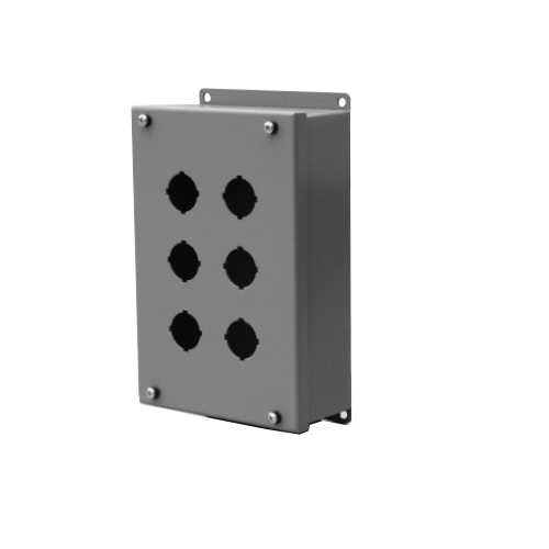 E-Box 2.75 x 3.25 x 3.50-in Push Button Enclosure, NEMA 12 (E-Box 1PB ...