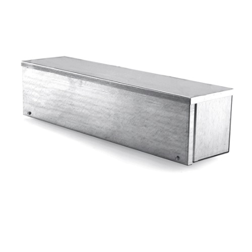 E-Box 48 x 6-in Screw Cover Wiring Trough, Rainproof, NEMA 3R, Painted ...