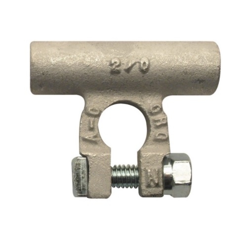 FTZ Industries Post Top Battery Terminal, Flag, Lead, Positive, 1/0 AWG ...