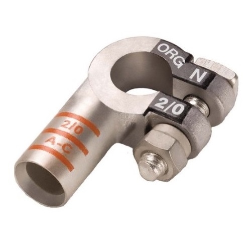 FTZ Industries EcoMax Battery Terminal, Pure Copper, RT Elbow, Negative ...