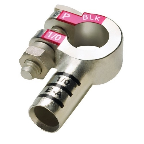 FTZ Industries EcoMax Battery Terminal, Pure Copper, LT Elbow, Negative ...