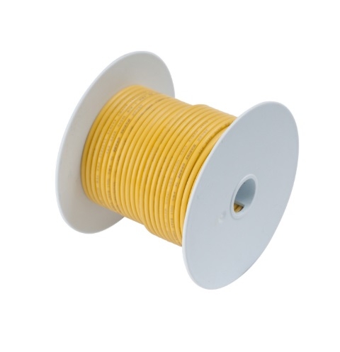 Calterm 40 FT #18 AWG Yellow Primary Copper Wire (Calterm 50184 ...