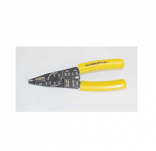 Calterm Professional Wire Stripper, Cutter, & Crimper (Calterm 66229 ...