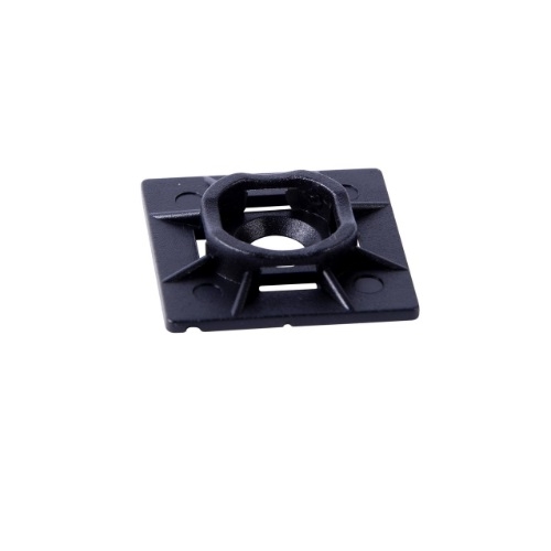 Gardner Bender 1-in Adhesive Lined Mounting Base for Cable Ties, Black ...