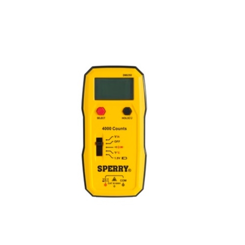 Sperry 600V Digital Multimeter, 7 Function, 19 Range, AC/DC (Sperry ...