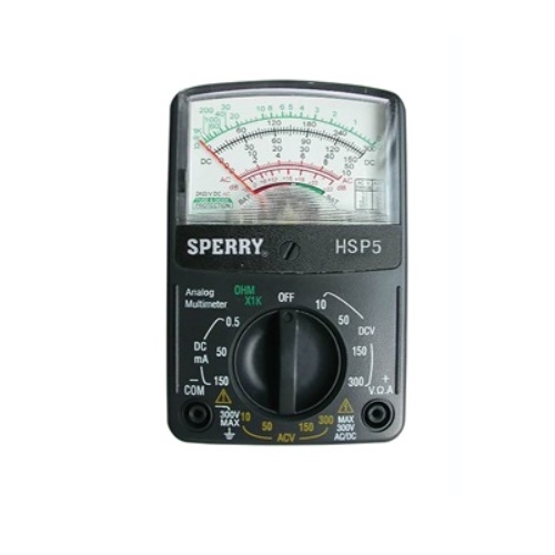 Sperry 13 Range Analog Multi-Tester (Sperry HSP5) | HomElectrical.com