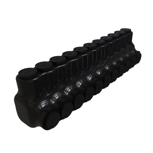 FTZ Industries Insulated Multi-Tap Connector, Single Sided, 11 Ports ...