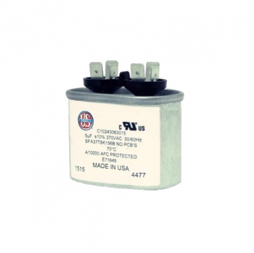 US Motors 55 MFD Capacitor, Oval Style, 440V (US Motors 55L440 ...