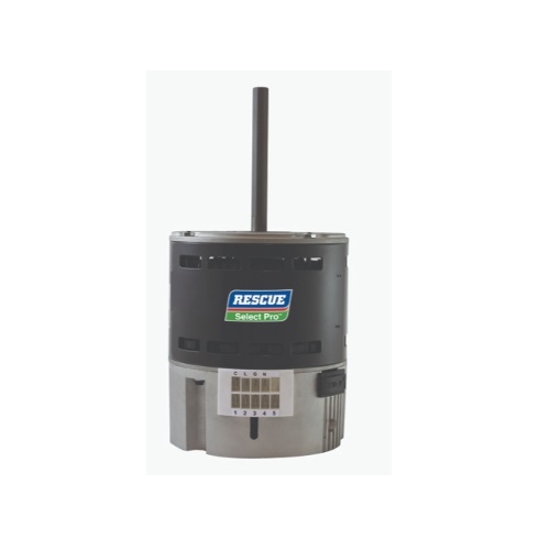 US Motors Rescue Select Pro ECM Direct Drive, 48Y, 1075, 3/4 HP, 115V ...