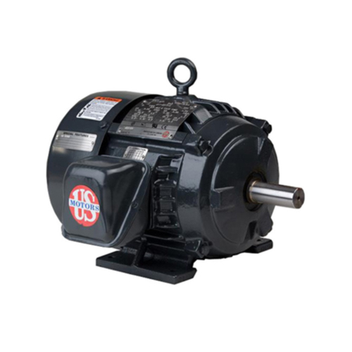 US Motors WM Automotive Duty Motor, 286U FRME, 3560 RPM, 20 HP, 3 Ph ...