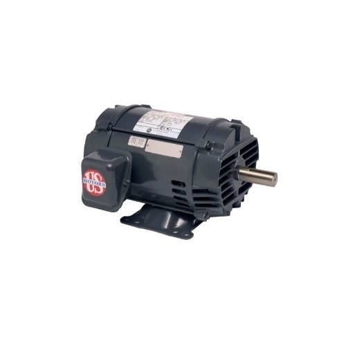 US Motors 7500W ODP Motor, 215T FRME, 1760 RPM, 10 HP, 60 Hz, 575V (US ...