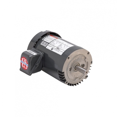 US Motors 7500W TEFC Steel Edge Motor, FLS, 215TC, 1760RPM, 10HP, 208V ...