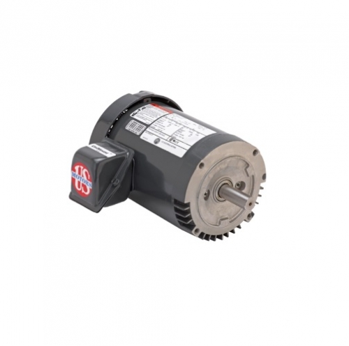 US Motors 2200W TEFC Steel Edge Motor, FL, 145TC, 3450 RPM, 3 HP, 208V ...