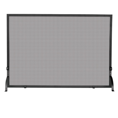 UniFlame Small Fireplace Screen, 1-Panel, Olde World Iron (UniFlame S ...
