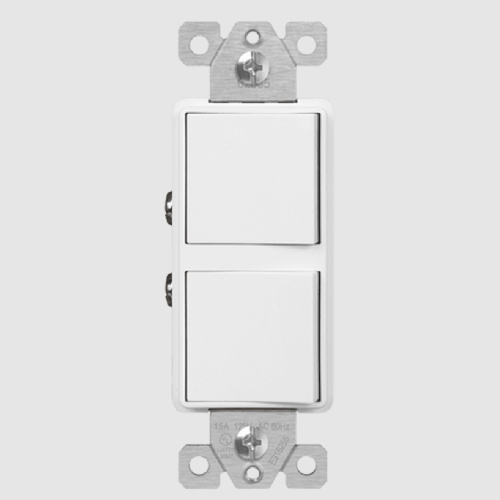 Enerlites 3-Way Switch, 2 Switches, Self-Grounding, 120V, 15 Amp, Light ...