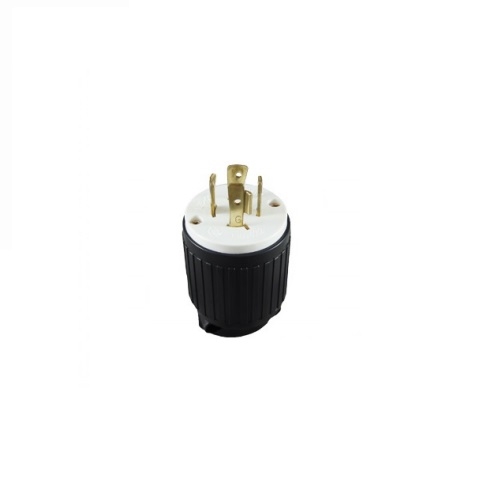 Enerlites 20 Amp 125V-250V NEMA L15-20R Locking Plug, Black (Enerlites ...