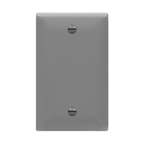 Enerlites 1-Gang Mid-Size Wall Plate, Blank, Gray (Enerlites 8801M-GY ...
