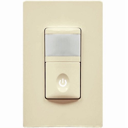 Enerlites Almond Single Pole Neutral Wire Occupancy Sensor Switch ...