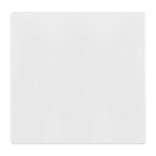 Enerlites 2-Gang Standard Wall Plate, Blank, Screwless, White ...