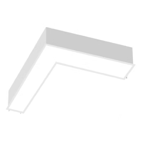 EnVision 10W/15W/20W Arcy 12x12 L-Shape Recessed Flange, 120V-277V ...