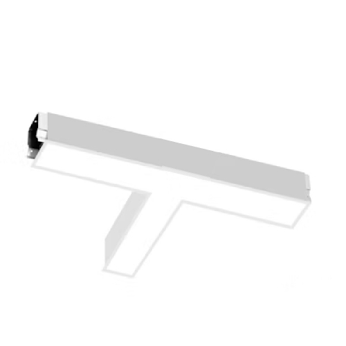 EnVision 3.5W/5W/7W Arcy T-Shape Recessed Flange Connector, 120V-277V ...