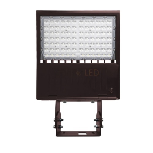 EnVision 150W LED Area Light w/ Trunnion, 21750 lm, 120V-277V, 5000K, Bronze (EnVision LED-ARL2 ...