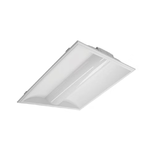 EnVision 35/40/45/50W 2X4 Center Basket Troffer w/ BBU, 120V-277V, CCT Select (EnVision LED-CBT ...