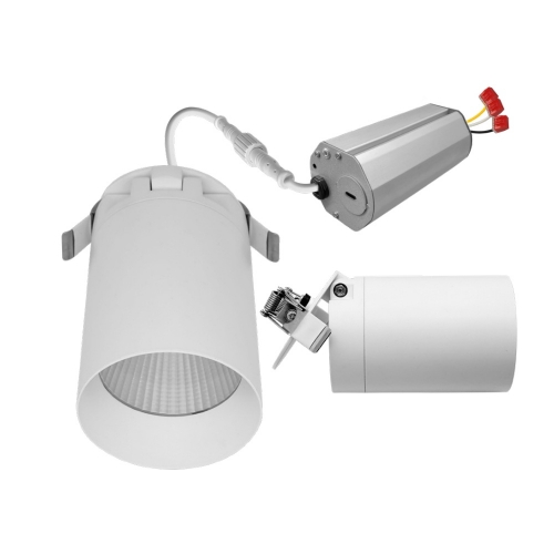 EnVision 3-in 15W Adjustable Cylinder Downlight, 1000 lm, 120V, CCT ...