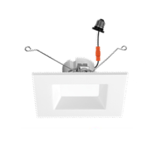 EnVision 9W 4-in Square Downlight Retrofit Kit, 120V-277V, CCT Select ...
