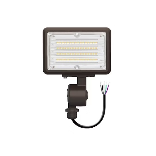 EnVision 15W Mini Flood Light, 1950 lm, 120/277V, 30/40/50K, Bronze ...