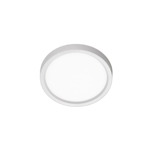 EnVision 24W Slim-Line Round Surface Mount, 120V, Selectable CCT, White ...