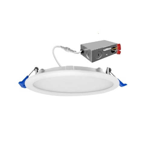 EnVision 8-in 16/19/22W SnapTrim Downlight, Round, 120V, 5-CCT Select ...