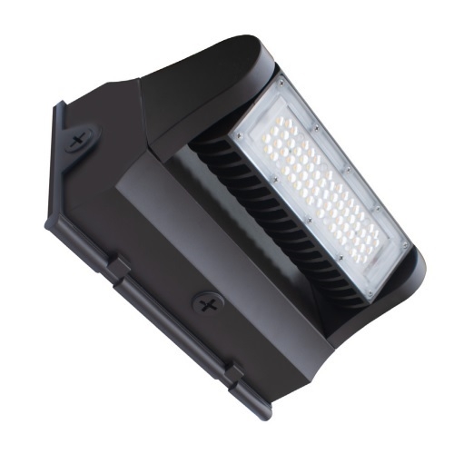 EnVision 40W LED Wall Pack, Rotating, 4890 lm, 120V-277V, 4000K, Bronze ...