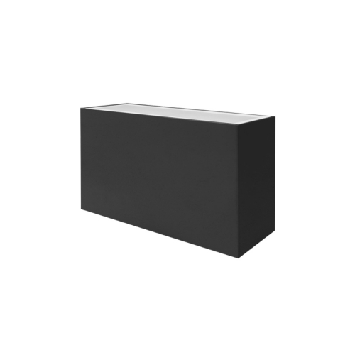 EnVision 24W Modern Sconce Light, Square, 120V-277V, CCT Select, Black ...