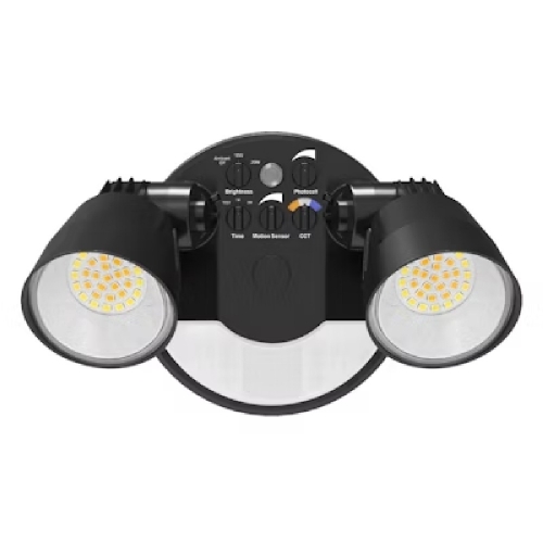 EnVision 16W/25W 8.06-in Security Flood Light w/ Motion Sensor, 120V ...