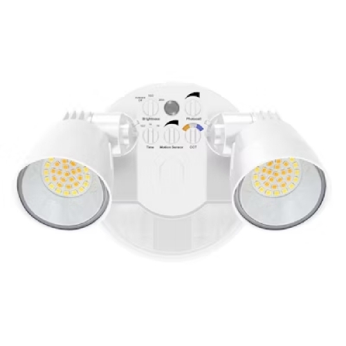 EnVision 16W/25W 8.06-in Security Flood Light w/ Motion Sensor, 120V ...