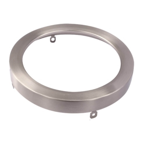 EnVision 5-in Snap On Trim for SLDSKR Slimline Disks, Round, Brushed ...
