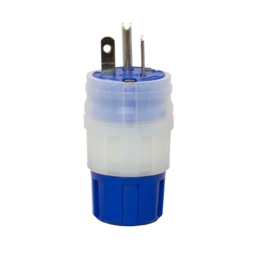 Ericson 20A Smart Monitor Perma-Title Wiring Plug, NEMA 5-20, 1PH, 2P ...