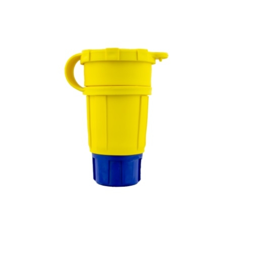 Ericson L5-30 NEMA Connector, Watertight, 3P/4W, 1 Ph, 125V, MD, Yellow ...