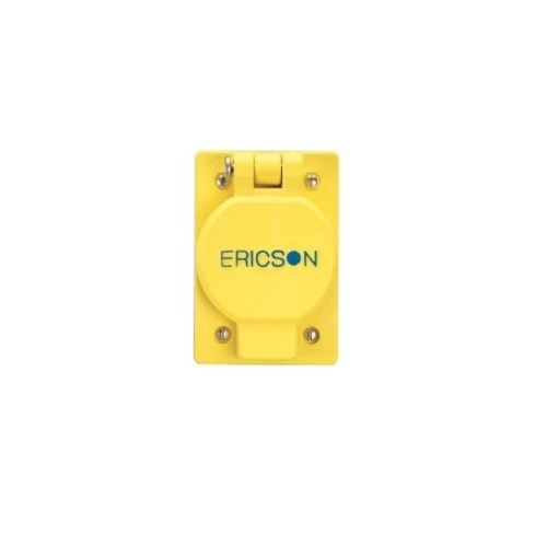 Ericson 3-Wire Receptacle, 125V, 50A (Ericson 6370CR) | HomElectrical.com