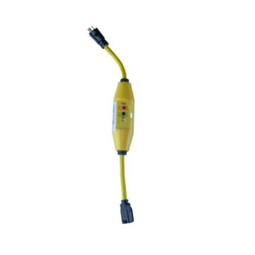 Ericson 6-ft CMRCL Inline Portable GFCI w/ Outlet Box, 5-15P & 5-15R ...