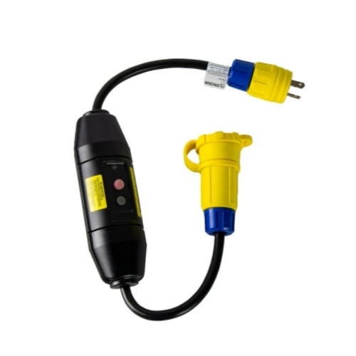 Ericson 2-ft Inline Portable GFCI ,Perma-Tite Wiring, 5-20P & 5-20, MNL ...