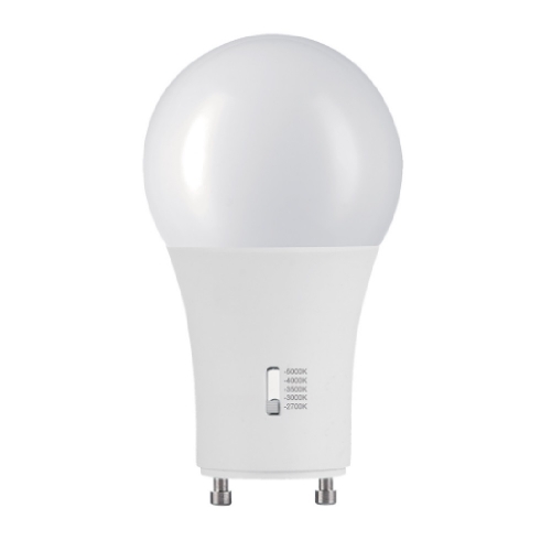 ESL Vision 9W LED A19 Bulb, GU24, 90 CRI, 800 lm, 120V, Selectable CCT ...