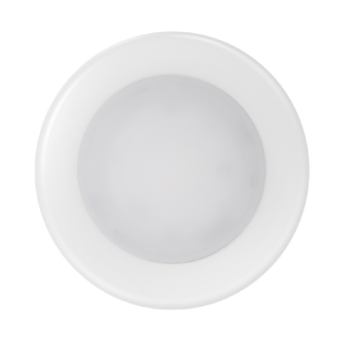 ESL Vision 6-in 15W LED Disk Light, 120V, Select CCT & Lumens, White ...