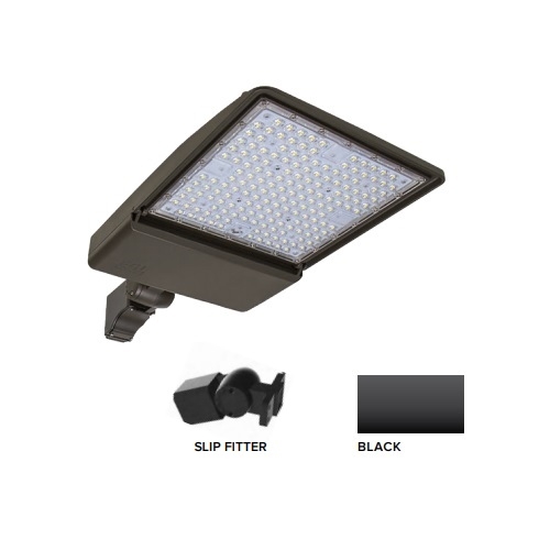 ESL Vision 250W LED Shoebox Area Light w/ Slip Fitter Mount, 0-10V Dim ...