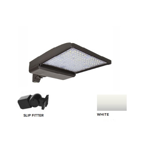 ESL Vision 250W LED Shoebox Area Light w/ Slip Fitter Mount, 0-10V Dim ...