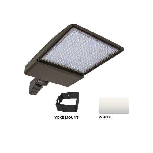 ESL Vision 250W LED Shoebox Area Light w/ Yoke Mount, 0-10V Dim, 40093 ...