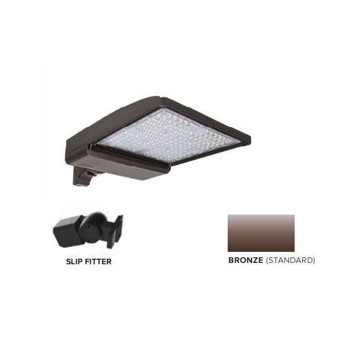 ESL Vision 250W LED Shoebox Area Light w/ Slip Fitter Mount, 0-10V Dim ...