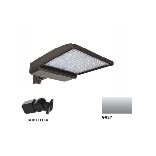 ESL Vision 250W LED Shoebox Area Light w/ Slip Fitter Mount, 0-10V Dim ...